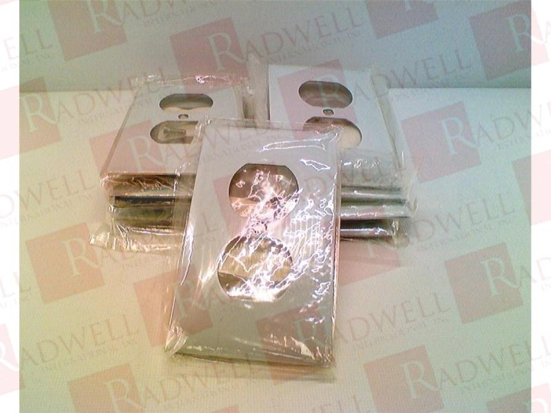 SS8/10-PACK Wall Plate by HUBBELL