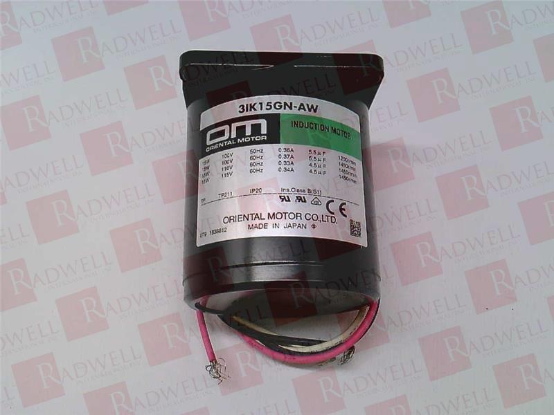 3IK15GN-AWU Motor by ORIENTAL MOTOR