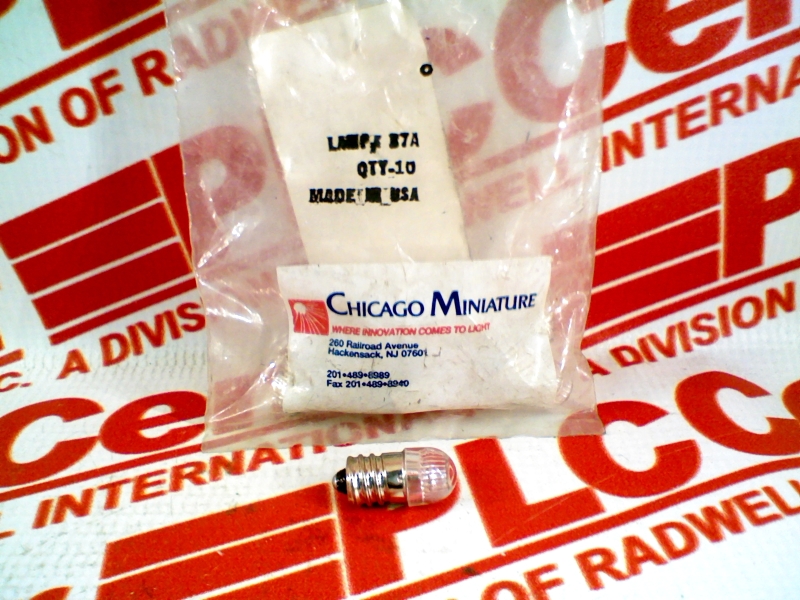 B7A Accessory/Bulb/Cap/Contact/Transf by CHICAGO MINIATURE