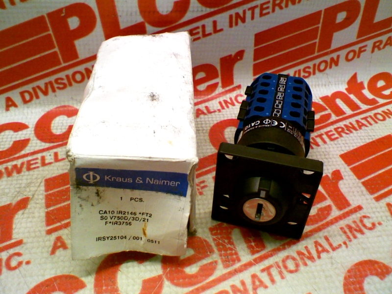 CA10-IR2146-FT2 Selector Switch by KRAUS & NAIMER