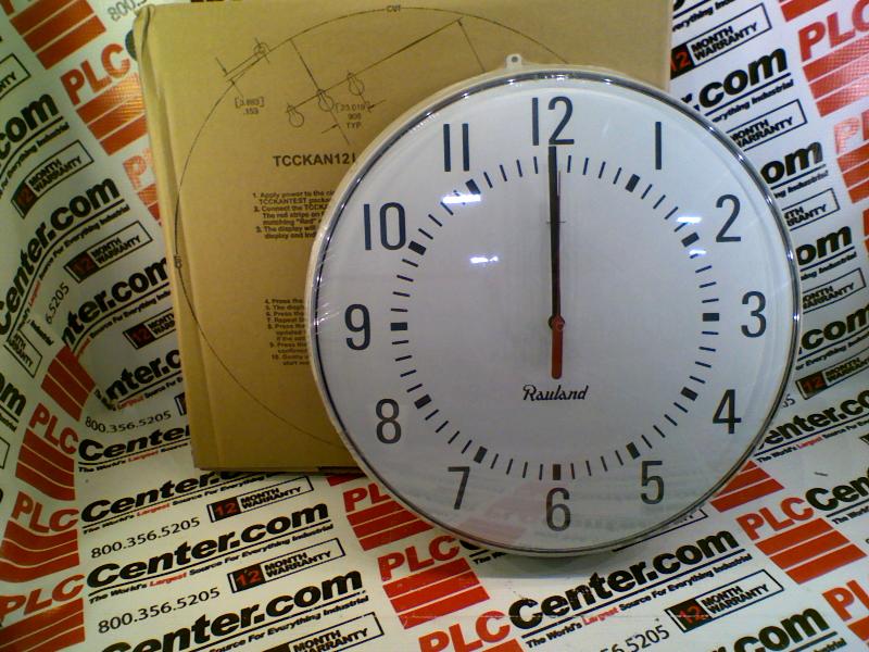 TCCKAN12 Time Clock by RAULAND BORG