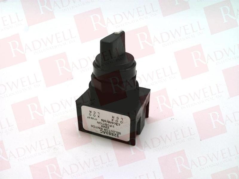 22SS3AC-XHBK Selector Switch by C3 CONTROLS