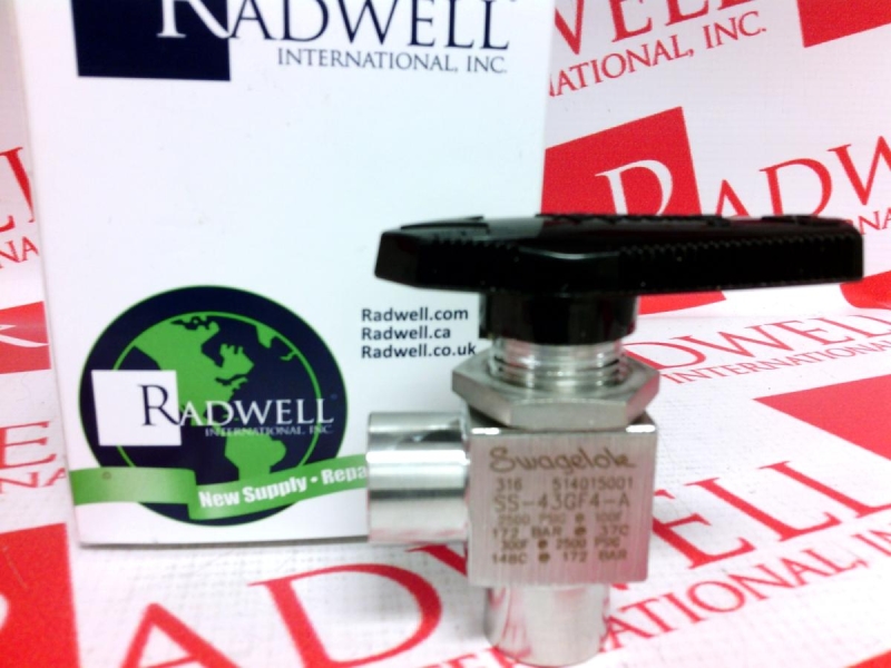 SS-43GF4-A Ball Valve by SWAGELOK