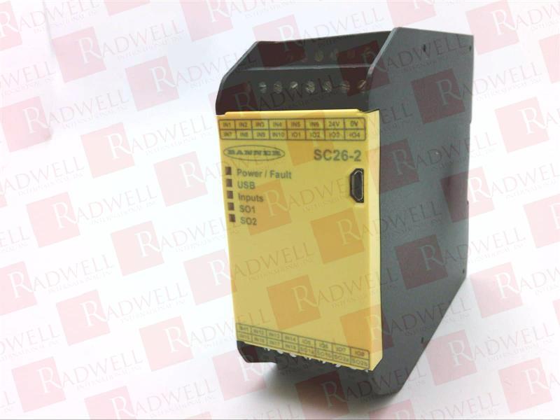 SC26-2 Safety Controller by BANNER ENGINEERING