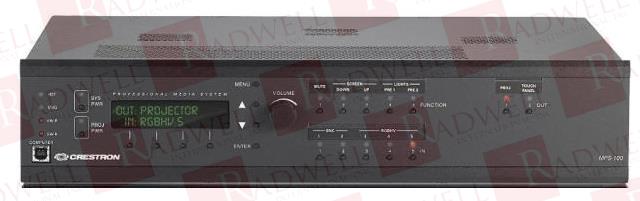 MPS-100 Audio Visual Control Module by CRESTRON