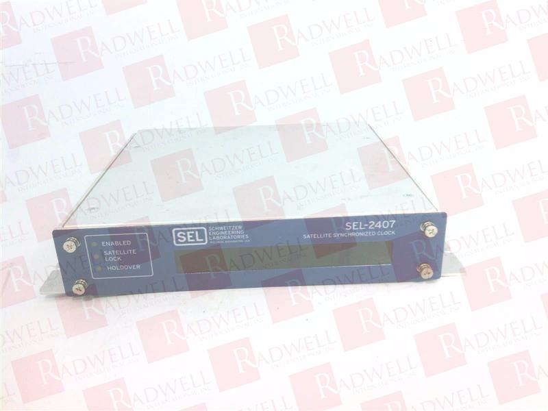 SEL-2407-24070013W Time Clock by SCHWEITZER ENGINEERING