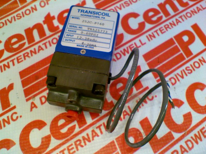 252CP160 Pressure Sensor/Transducer by TRANSICOIL
