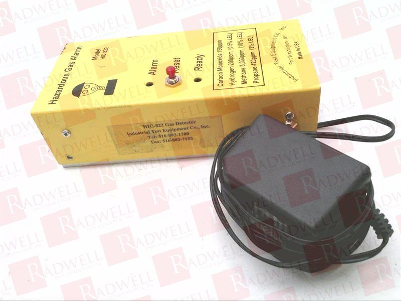 HIC-822 Gas Monitoring System by INDUSTRIAL TEST EQUIPMENT CO