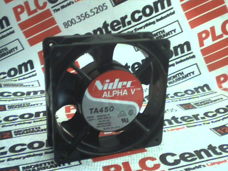 TA450-A30426-10 Fan/Thermal Management for Control Panel by NIDEC CORP