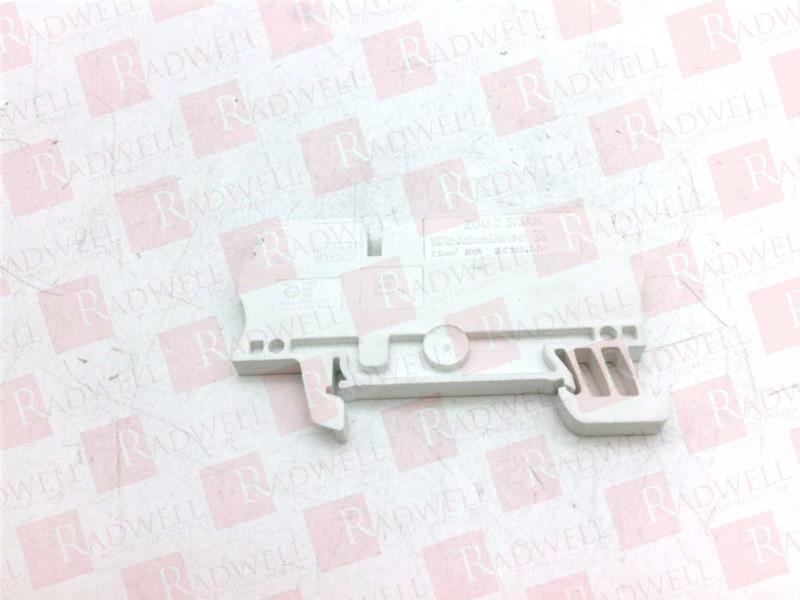 ZDU-2.5/3AN/WS Terminal Blk/Strip Wiring Dev by WEIDMULLER