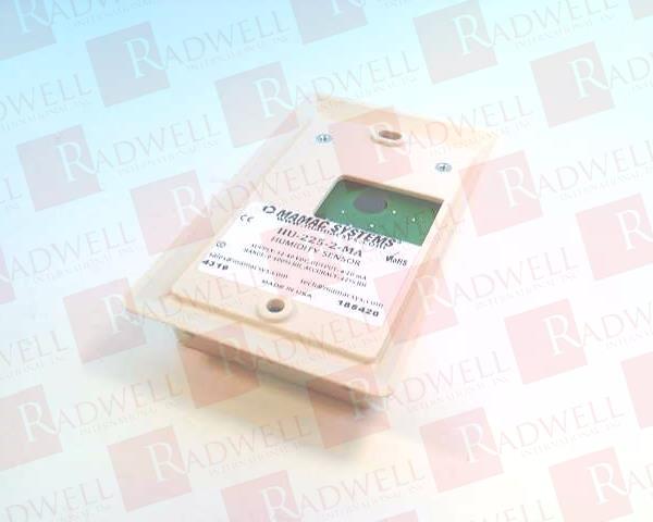 HU-225-2-MA Humidity Sensor/Transmitter by MAMAC SYSTEMS