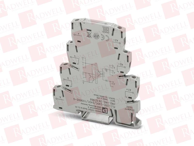PLC-OSC- 24DC/ 24DC/100KHZ-G Solid State Overload/Relay by PHOENIX CONTACT