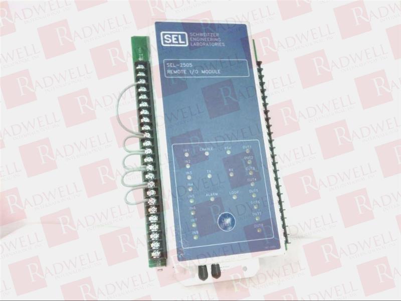 SEL-2505 PLC Module/Rack by SCHWEITZER ENGINEERING