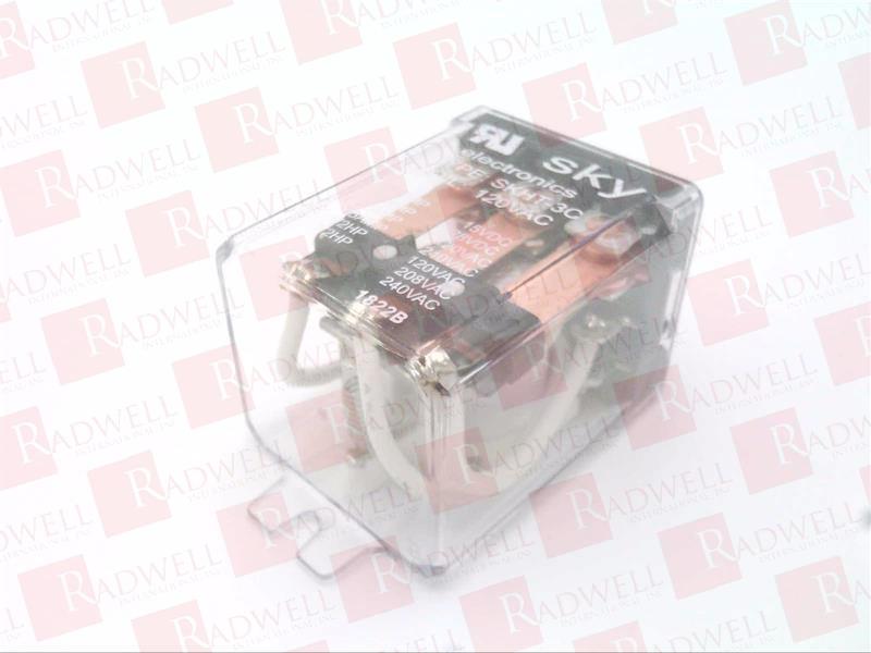 SKHT-3C-120VAC Relay/Socket by SKY ELECTRONICS