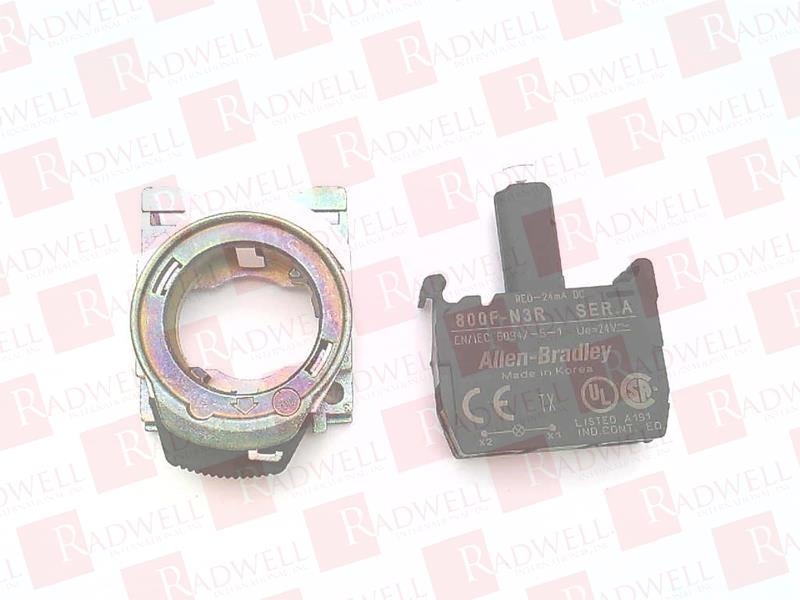 800F-MN3R Accessory/Bulb/Cap/Contact/Transf by ALLEN BRADLEY