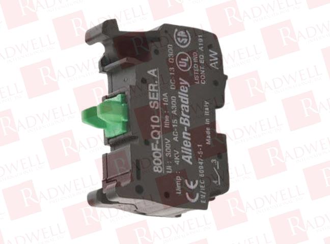 800F-Q10 Accessory/Bulb/Cap/Contact/Transf by ALLEN BRADLEY