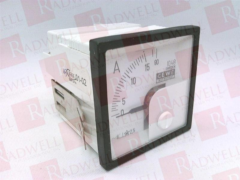 IQ48-0-15/2.5A Panel Meter by CEWE INSTRUMENT