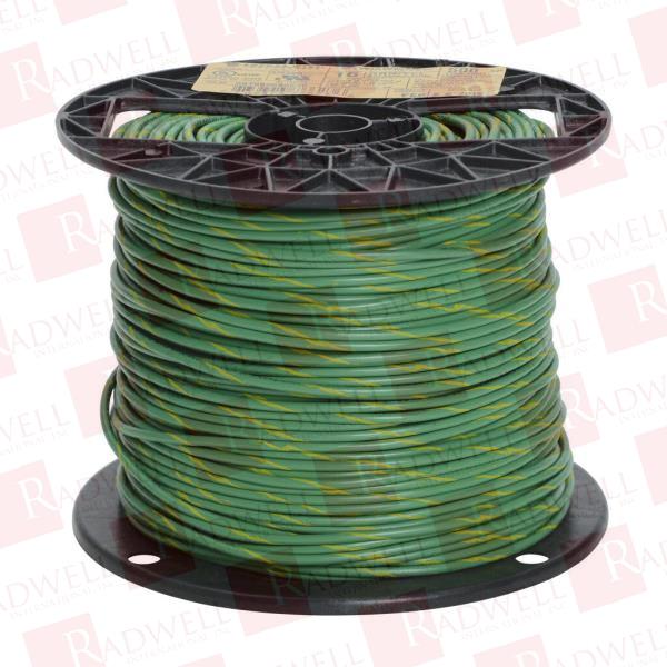 WIRE 16 AWG GREEN/YELLOW CE Electrical Cable/Wire by TURCK